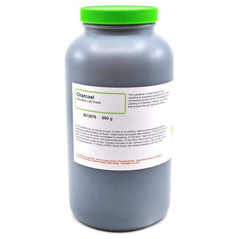 Charcoal activated powder 500g – Science Beauty