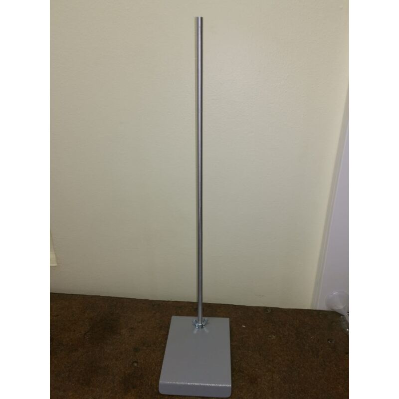 Retort Stand (Base + Rod) Blue/Grey – Science Beauty